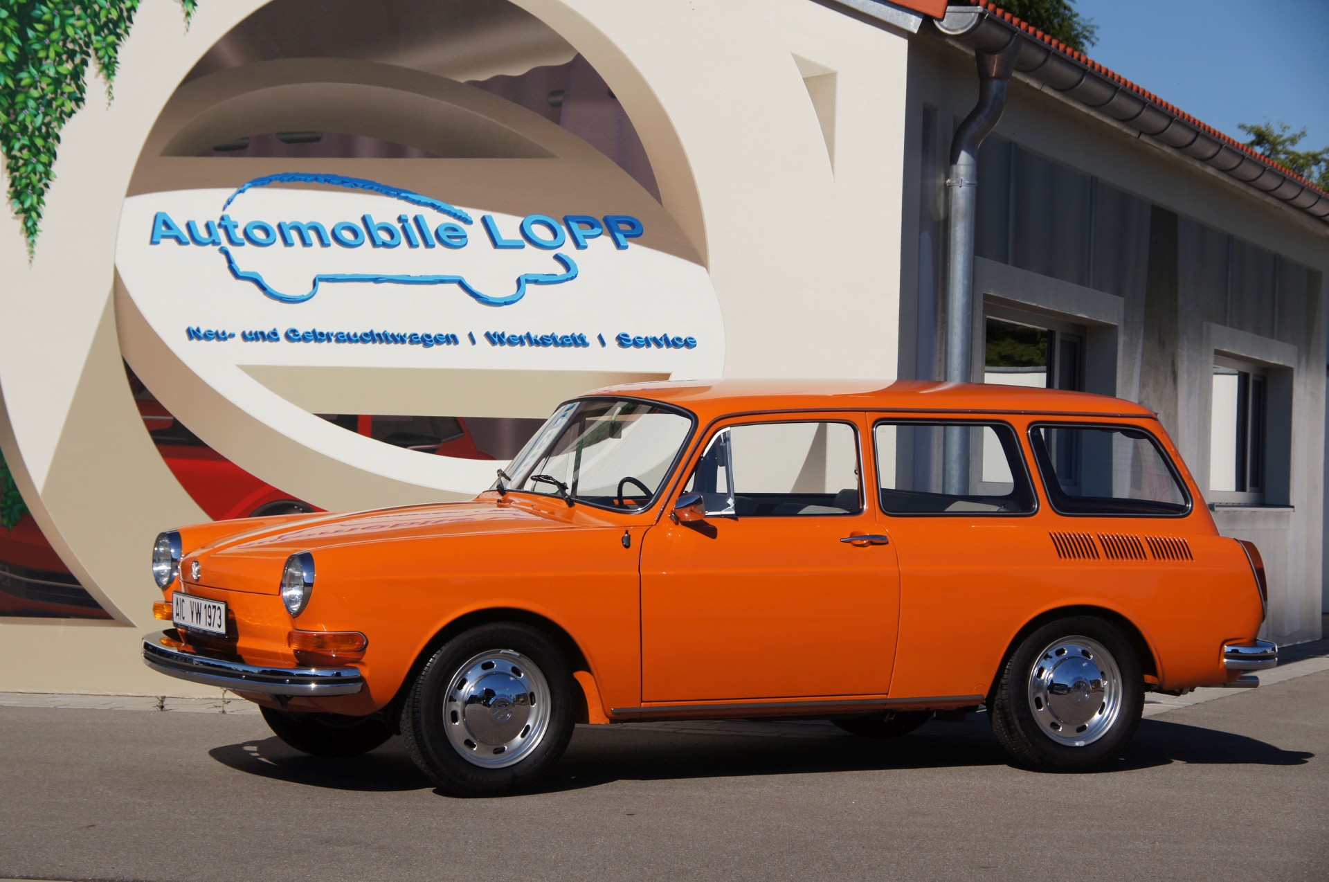 VW 1600 Variant Typ 3 1973 | Automobile Lopp in Mühlhausen