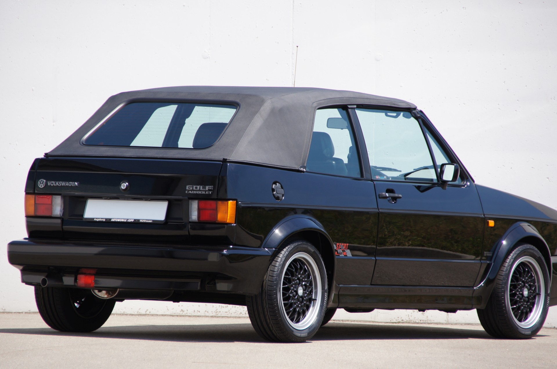 VW Golf I Cabrio Sportline 1993 | Automobile Lopp in Mühlhausen